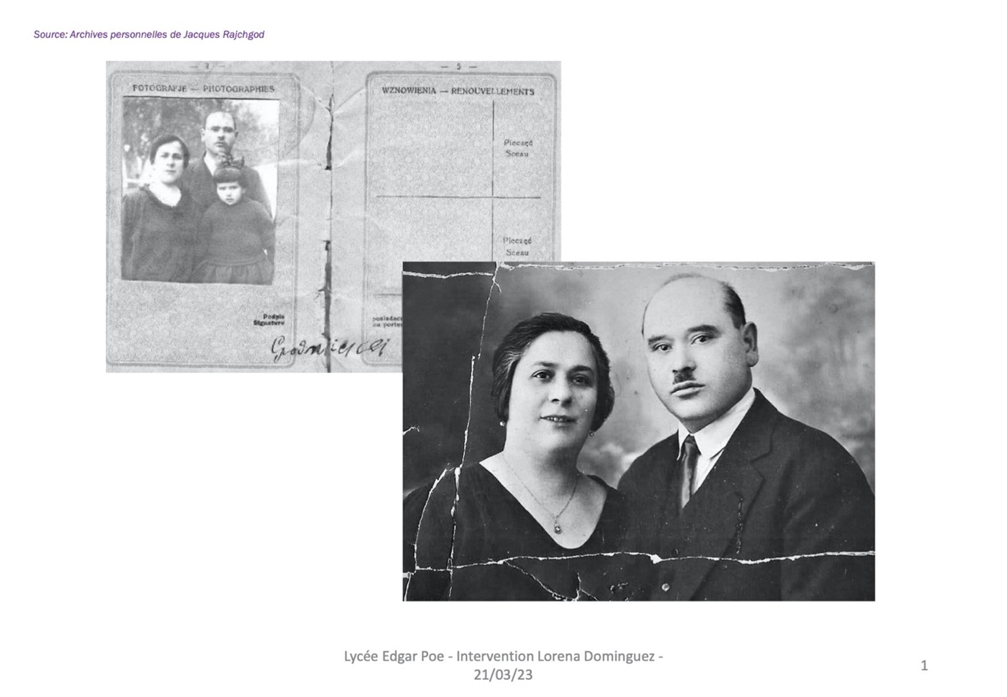 Stolpersteine à Paris (2) : intervention de Mme Lorena Dominguez au ...