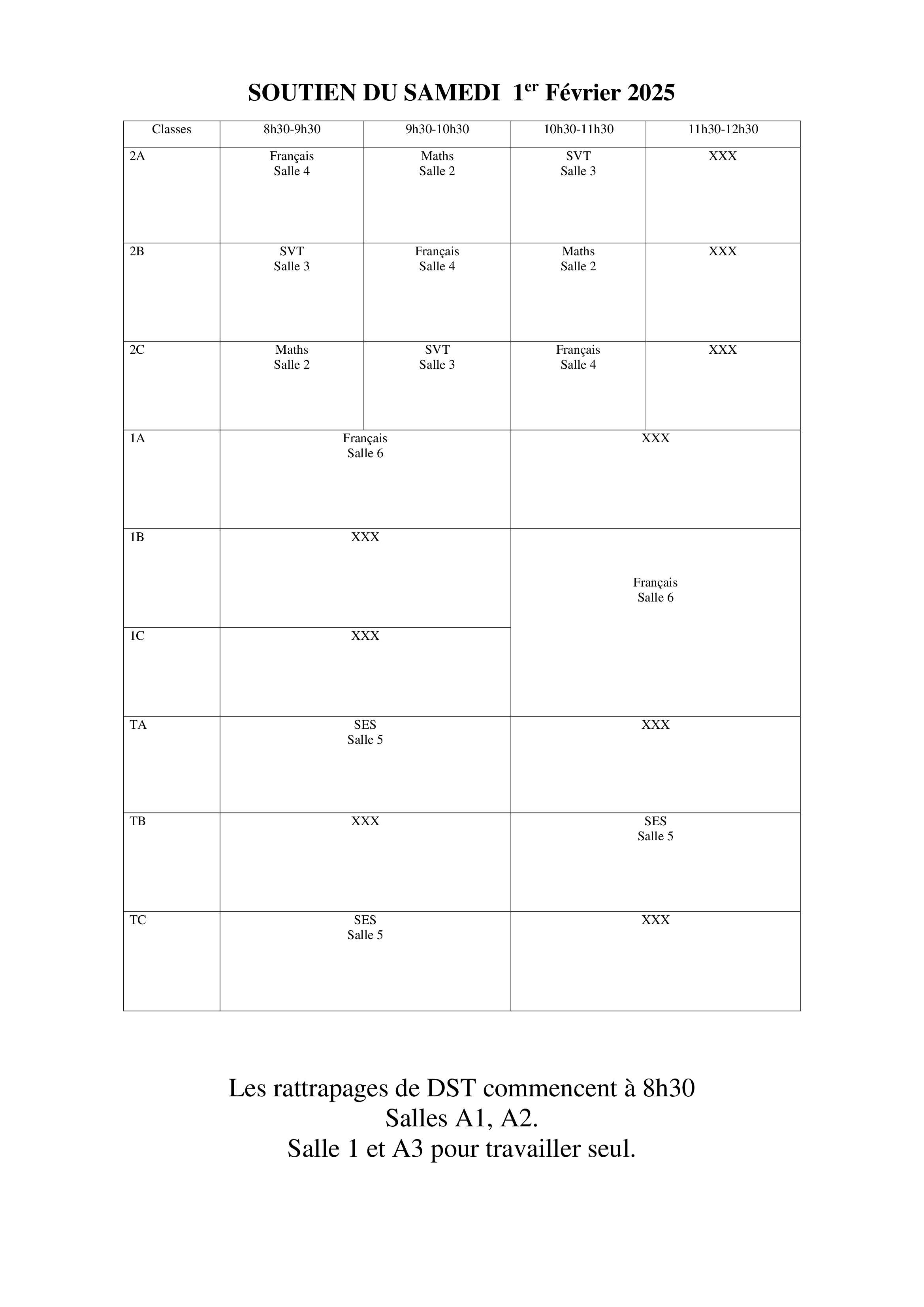 SOUTIEN DU 1er FEVRIER 2025 - Lycée Edgar Poe